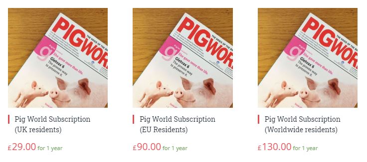 Subscribe | Pig World