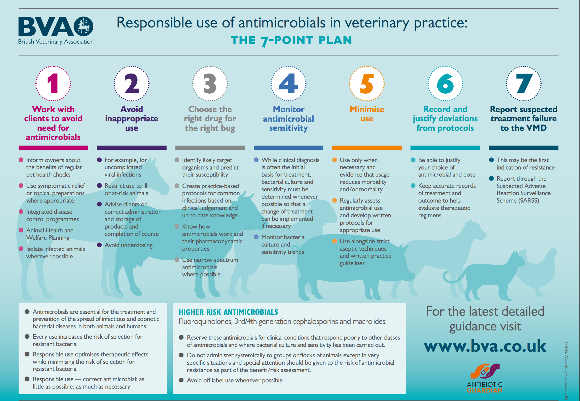 BVA launches new 7-point antibiotic plan poster | Pig World