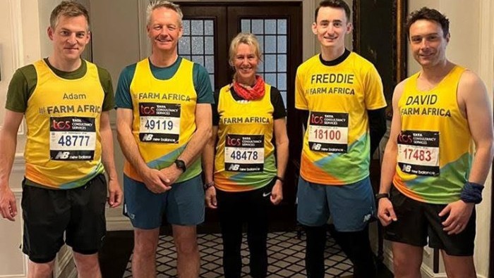 NFU London Marathon team raises £30,000 for Farm Africa | Pig World